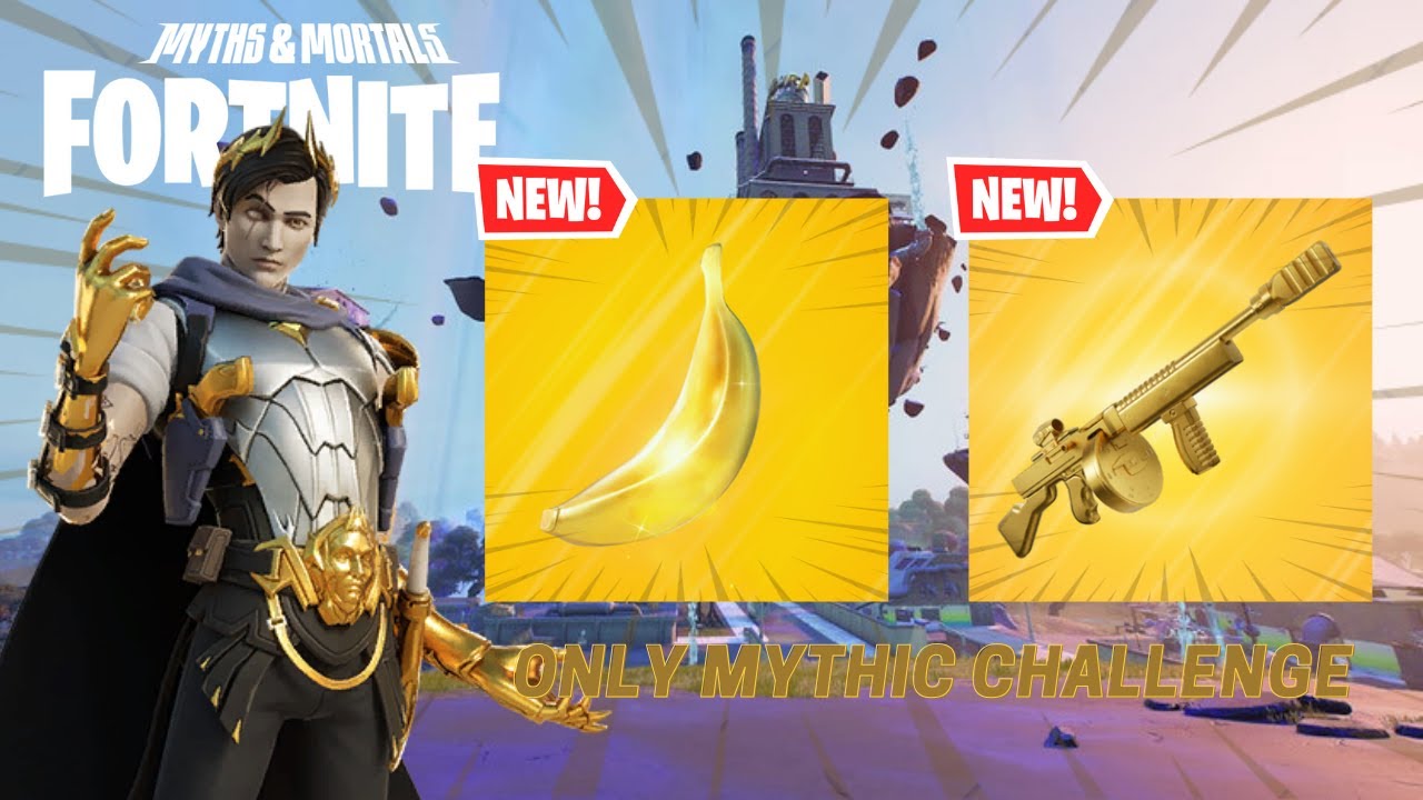 Unlock The Mythic Midas Weapon: Fortnite's Epic New Update Challenge! 🎮 ...