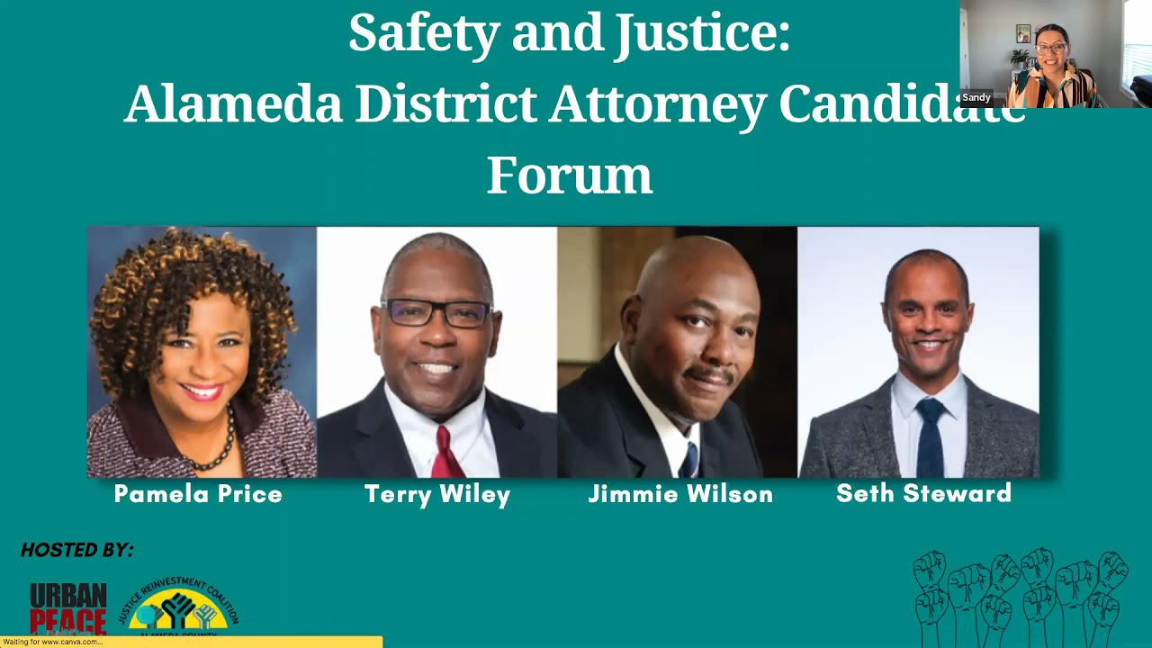 Alameda County District Attorney Candidate Forum - YouTube
