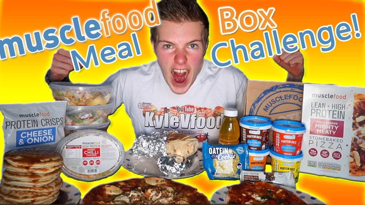 The Ultimate MUSCLE FOOD Meal Box Challenge! Taste test & Review! - YouTube