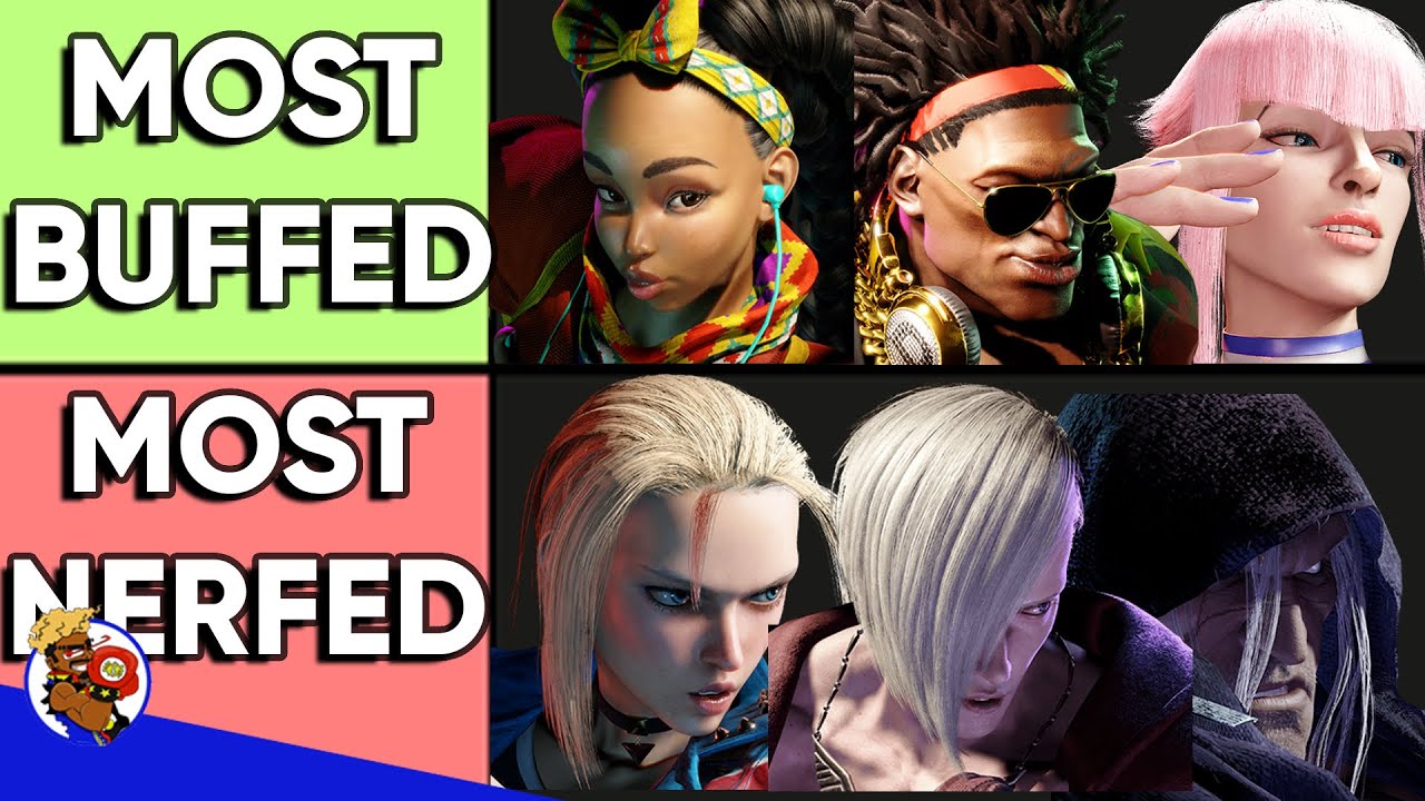 SF6 PATCH NOTES ARE LIVE! Whose Buffed, Whose Nerfed - YouTube