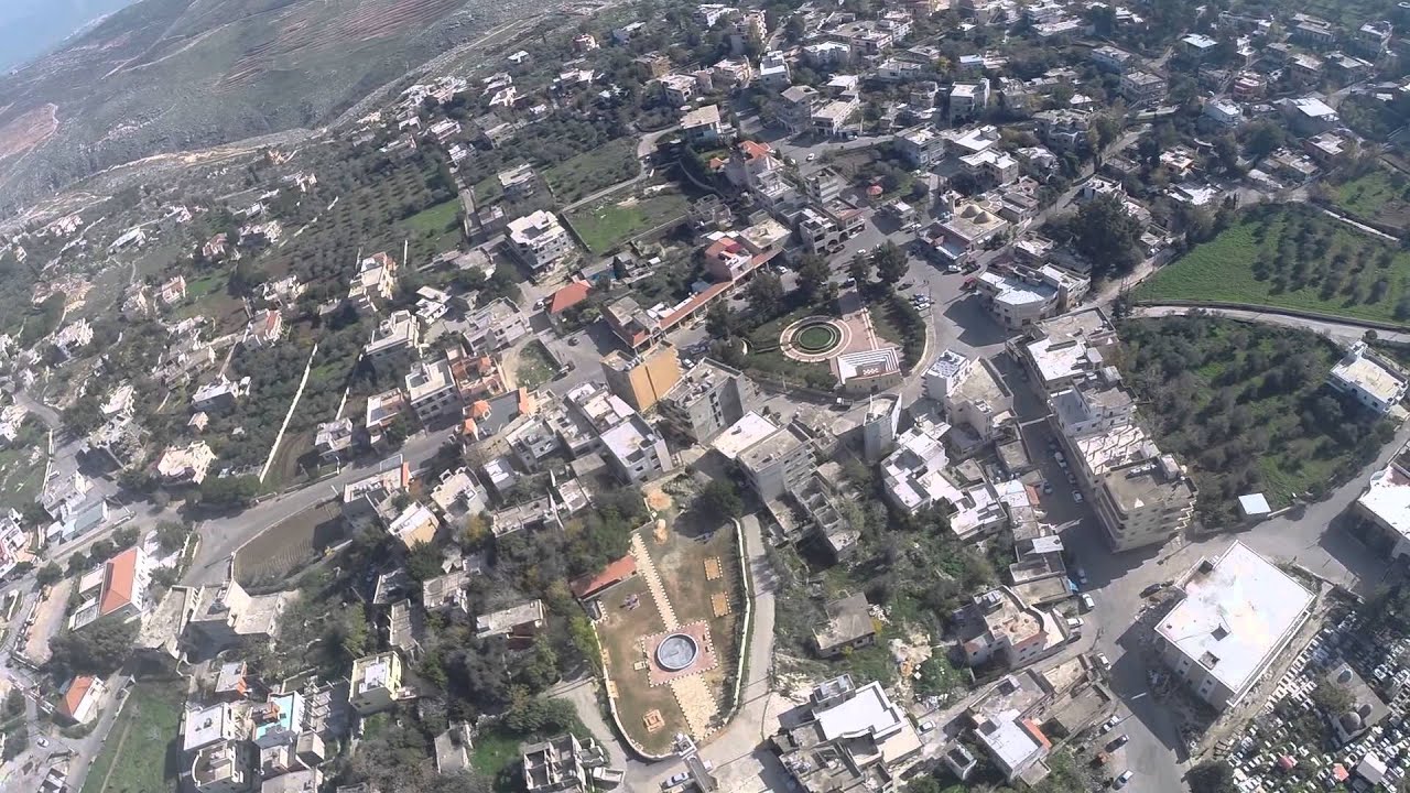 Taibe south lebanon from air beautiful viewing(4). - YouTube