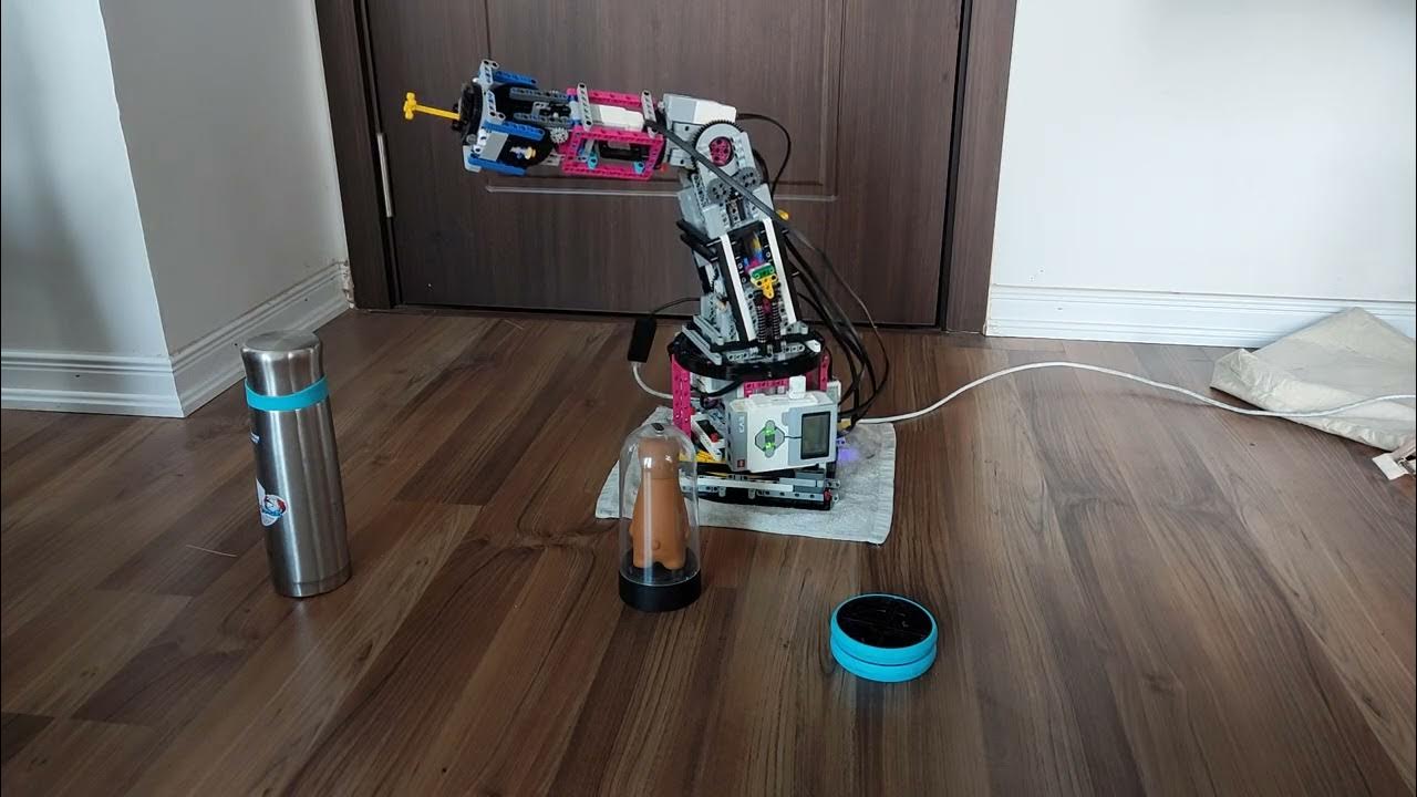Lego Mindstorm Ev3 6 axis arm robot. - YouTube