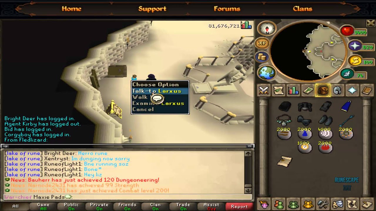 RuneScape - Champion's Scroll Drop ! - YouTube