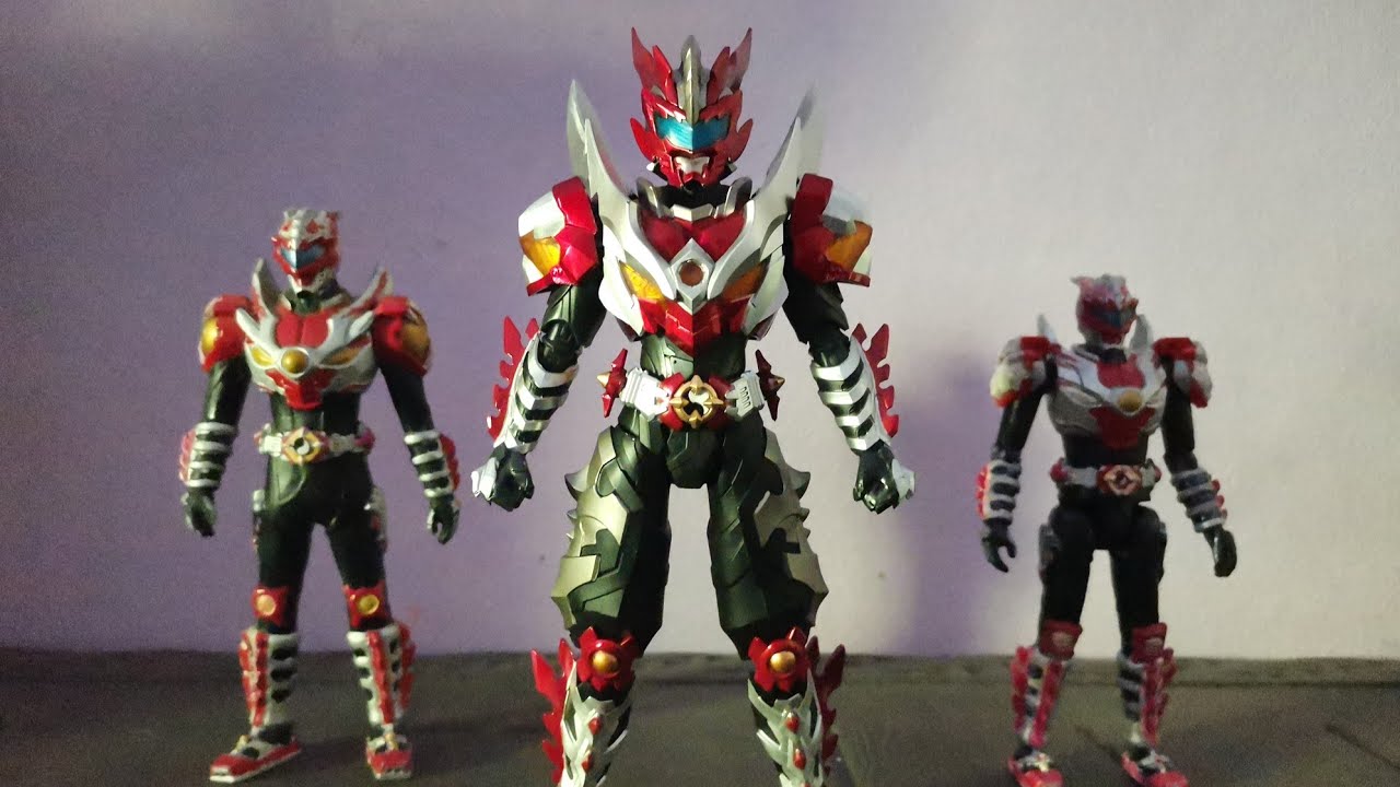 Berbanding dengan figura Armor Hero Dragon Man - YouTube