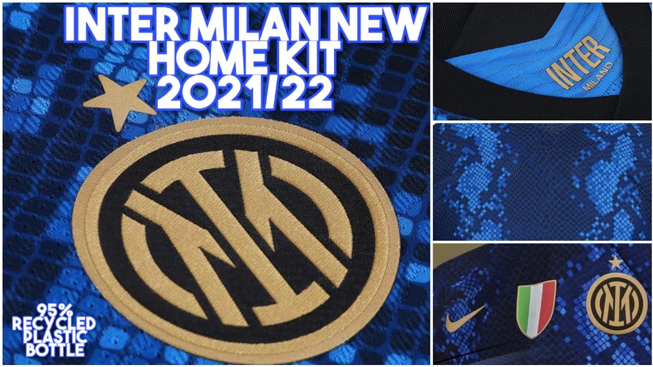INTER MILAN NEW HOME KIT 2021/22 || SNAKE PATTERN || #intermilan # ...