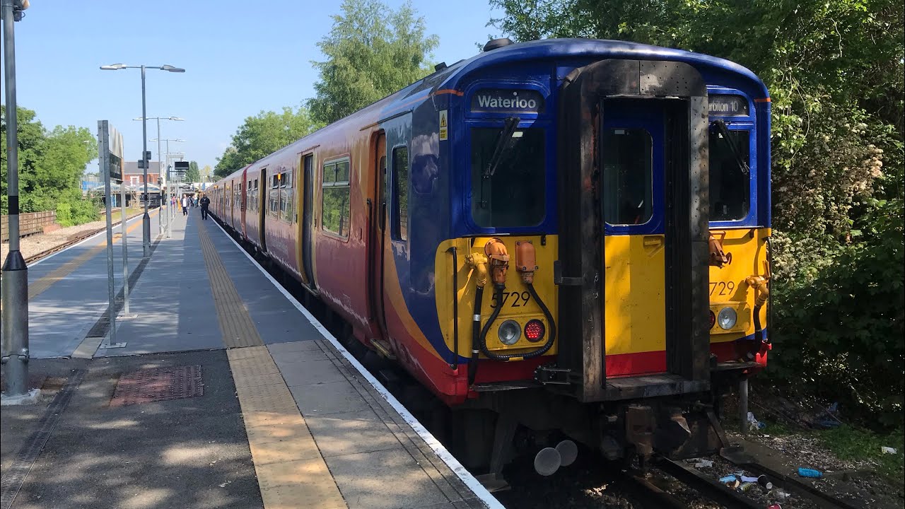 Ride: Berrylands - New Malden on a SWR class 455 - YouTube
