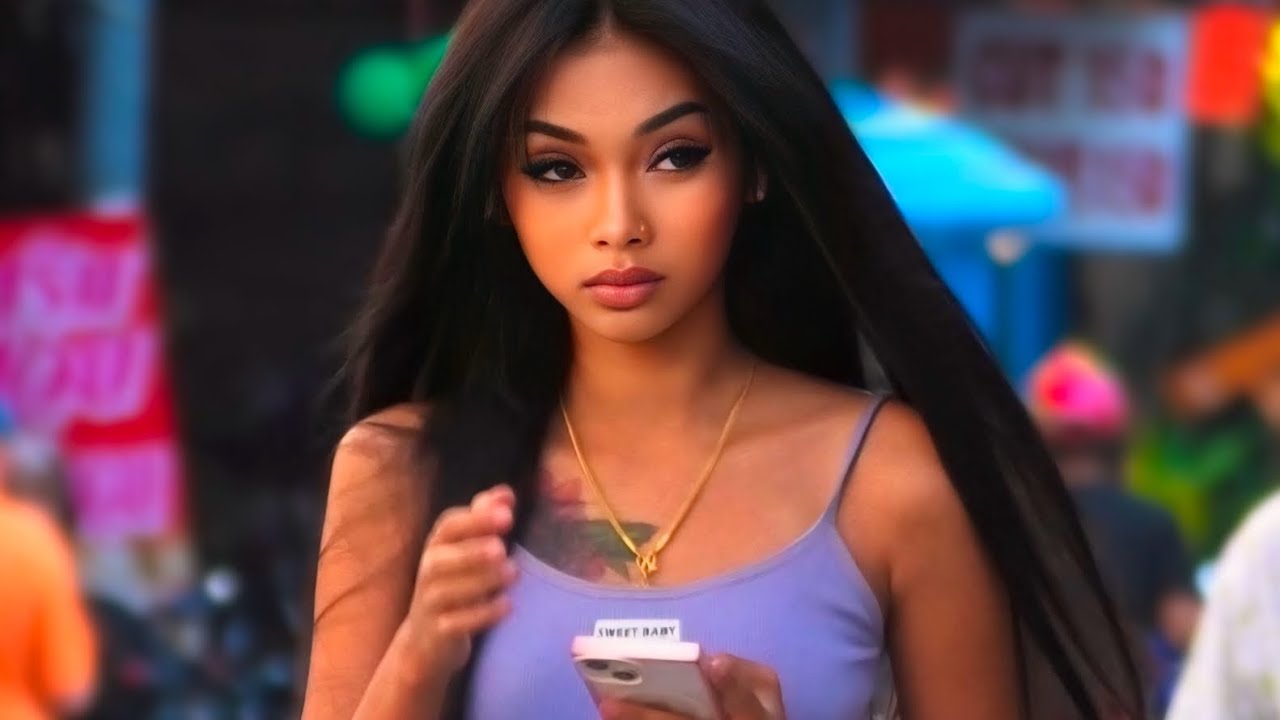 SHE IS GORGEOUS! PATTAYA EXCITING Street Scenes, Thailand 2024 - YouTube