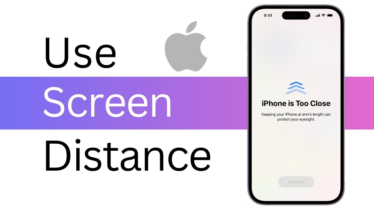 How to Use Screen Distance Function On iPhone (Protect Your Eyes) - YouTube
