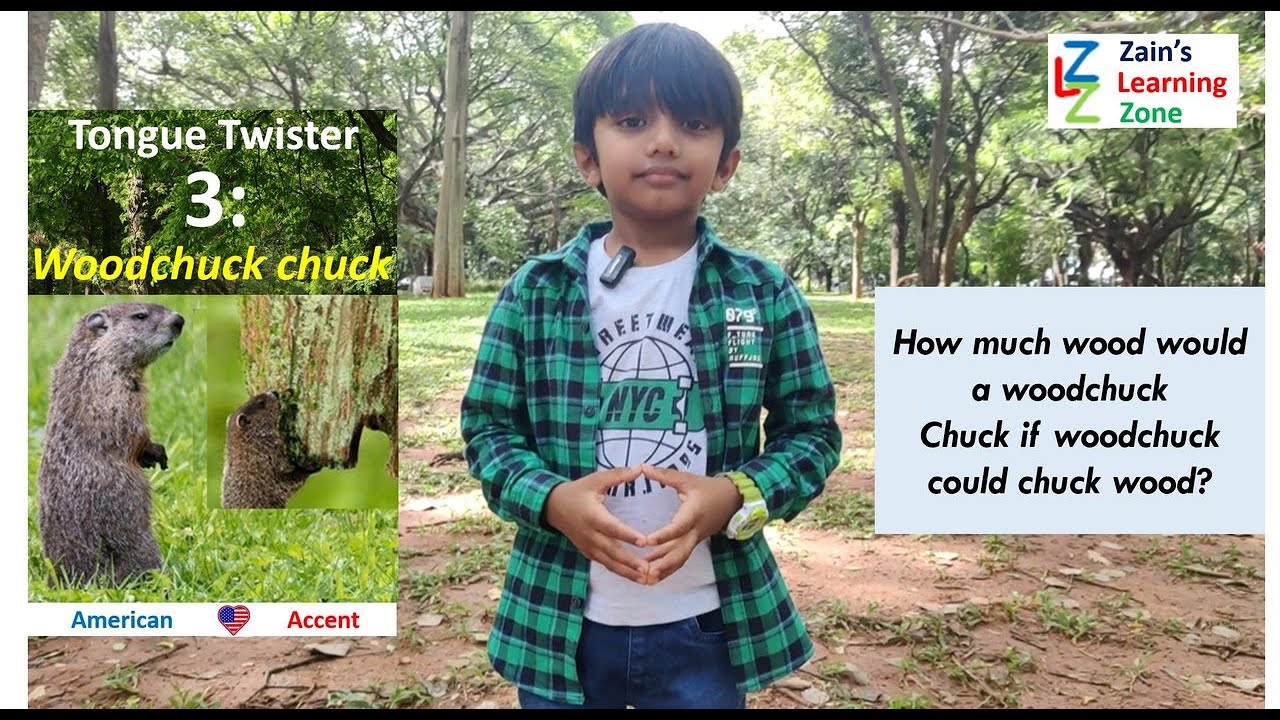 Wood Chuck Chuck Tongue Twister How Much Wood Would A Woodchuck