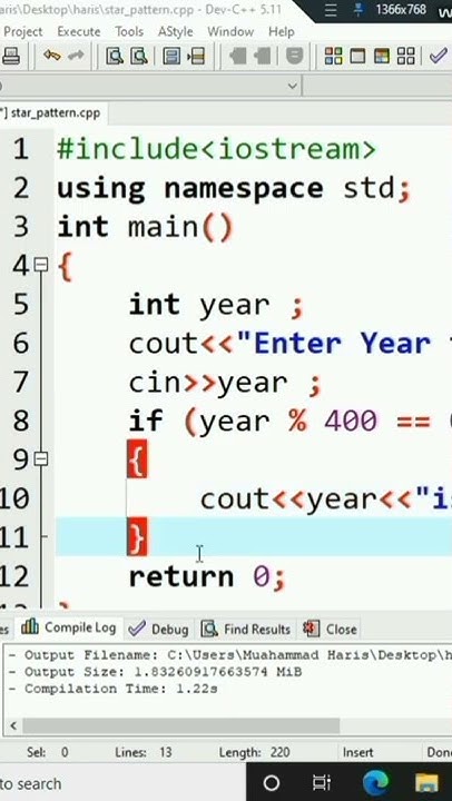 How To Find Leap Year In C & C++ , Java Any Programing languages - YouTube