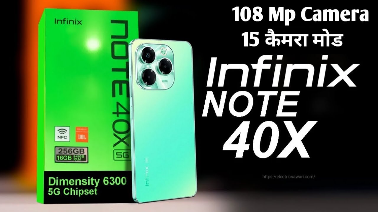 infinix Note 40x 5G mobile Unboxing!108 Mp Camera!AI Fetures!Full ...