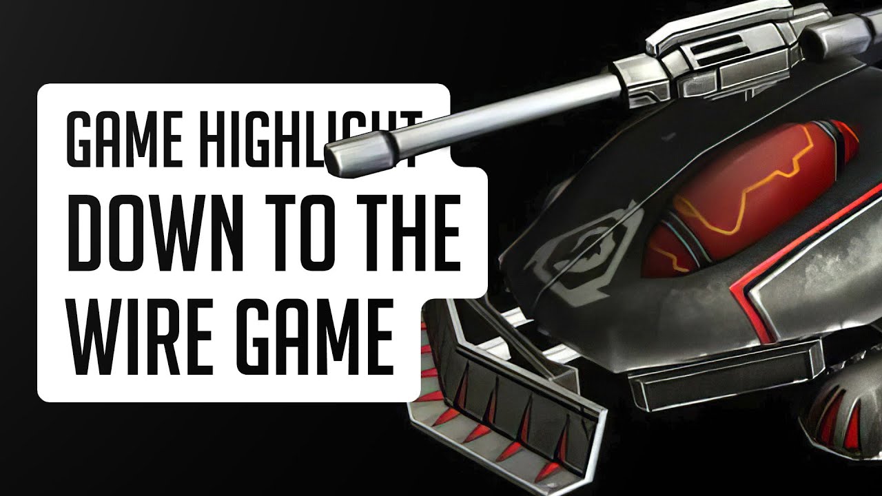 [C&C3: Kane's Wrath] Game Highlight - Down To The Wire Game! - YouTube