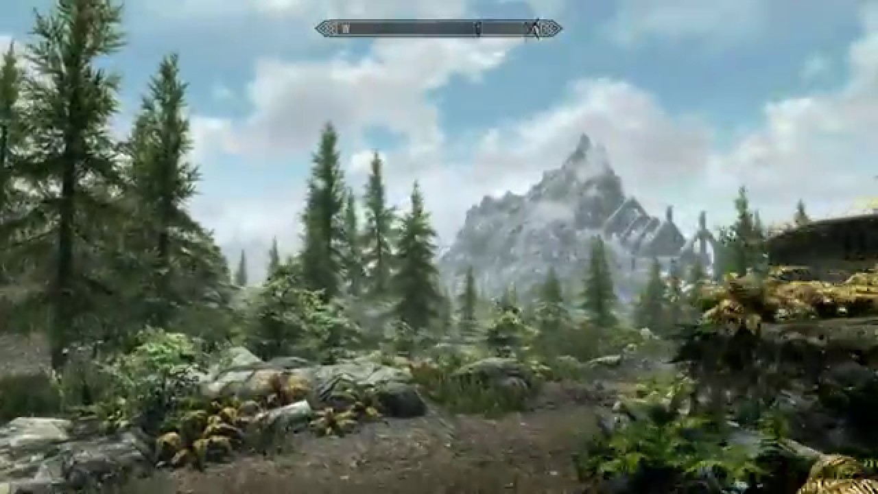Skyrim special edition / Xbox one x enhanced (4K) - YouTube