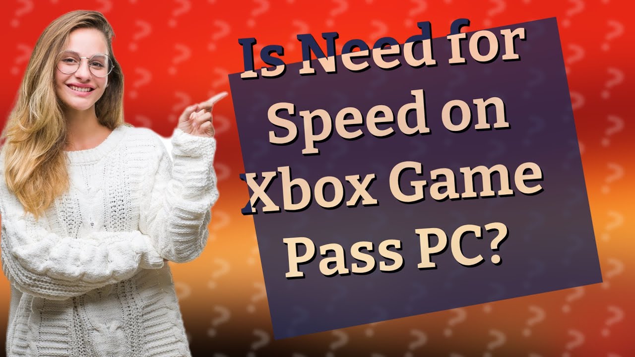 Is Need for Speed on Xbox Game Pass PC? - YouTube