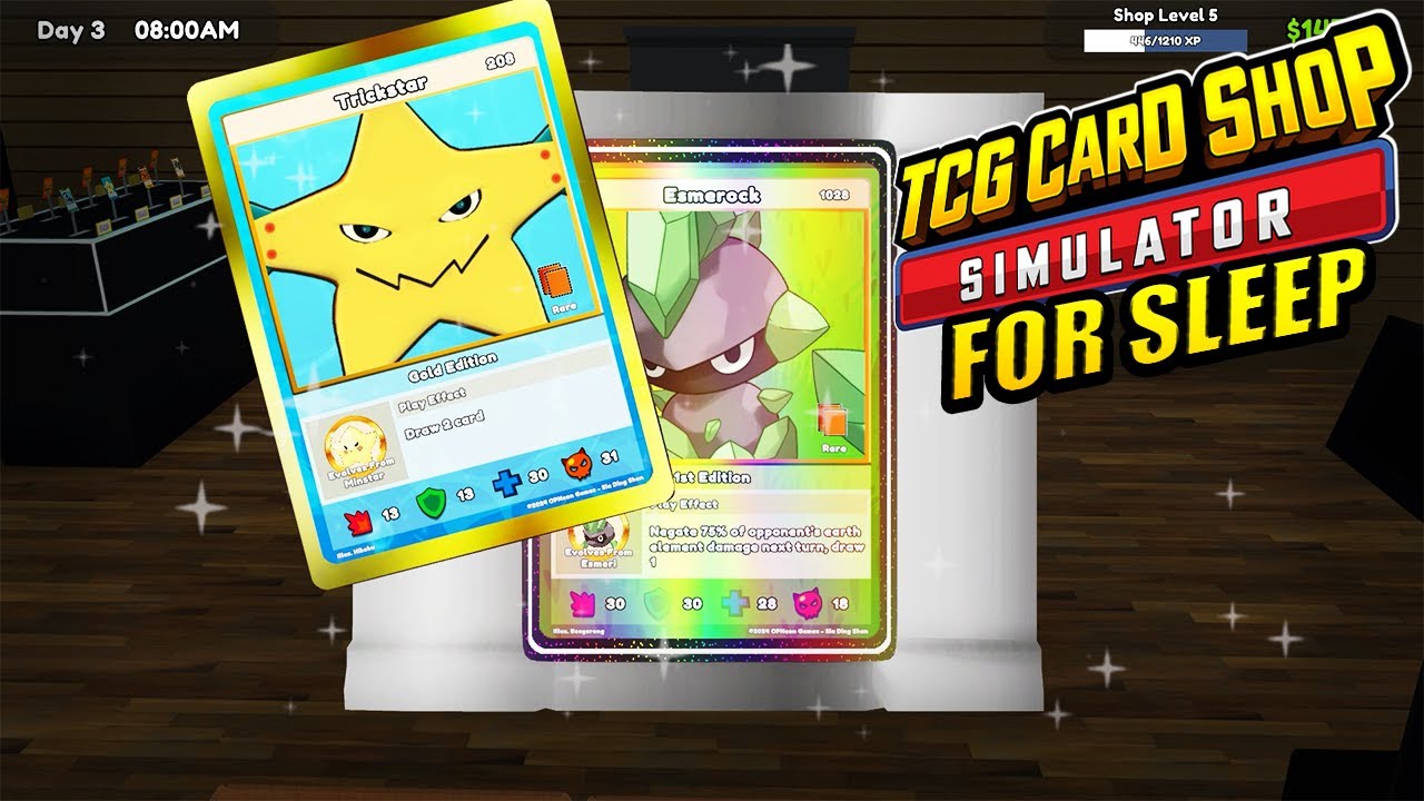 [ASMR] Hanging Out and Opening Boosters in TCG Shop Simulator | Soft ...