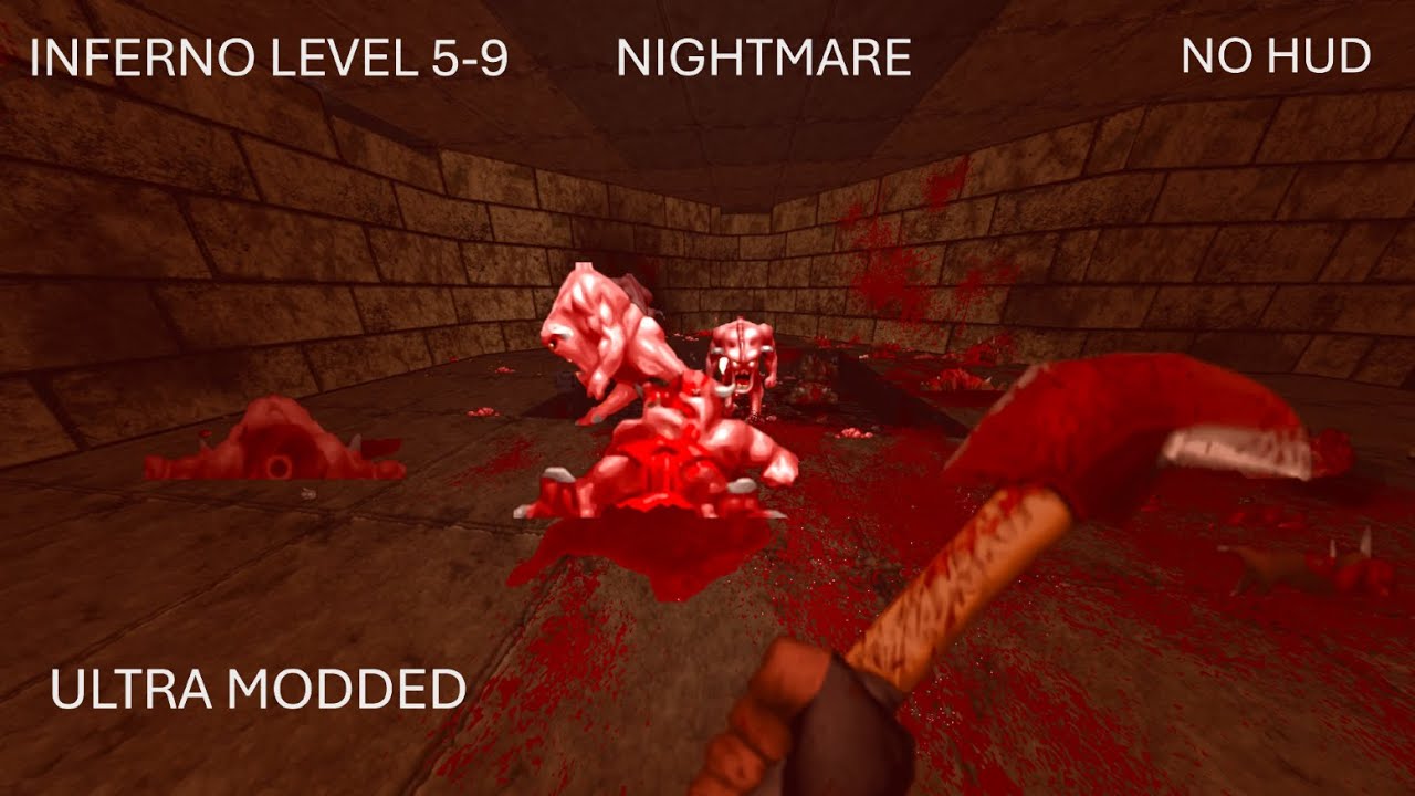 PROJECT BRUTALITY 3.0 MODIFIED INFERNO LEVEL 5-9 NIGHTMARE NO HUD 4K/60 ...