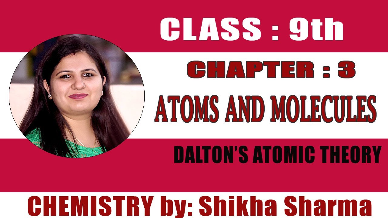 DALTON'S ATOMIC THEORY||CLASS IX CHEMISTRY || NTSE - YouTube