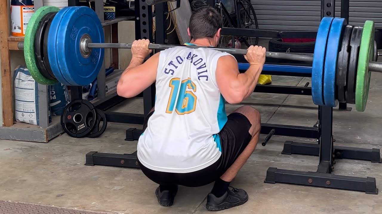Squat everyday Day 1206: 200kg sixteen days in a row - YouTube