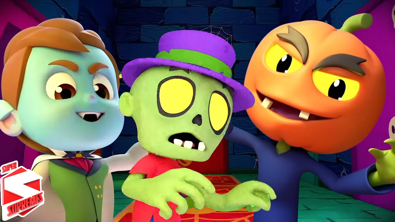 One Two I Say Boo + More Halloween Songs And Spooky Cartoon For Kids ...