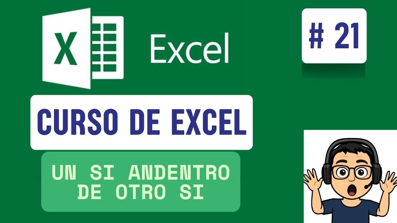 Curso de Excel Medio #21: Evaluar muchas condiciones con el SI anidado ...