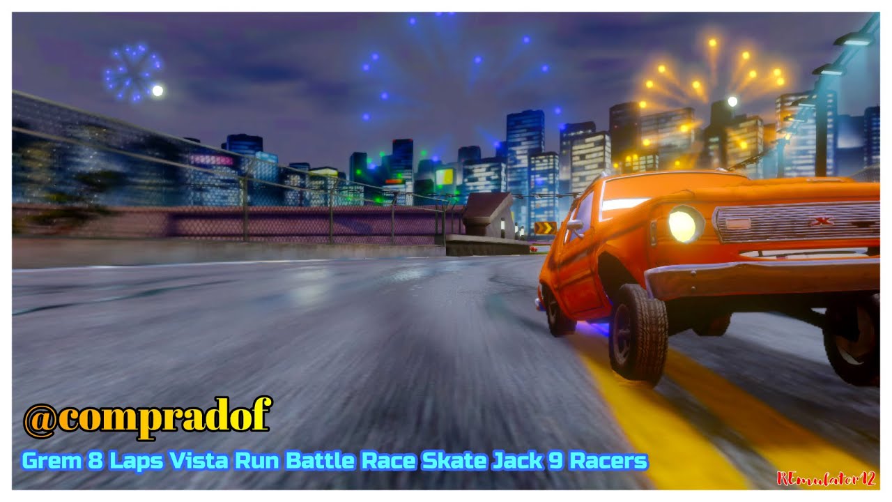 Cars 2 The Video Game | Grem - Battle Race (Skate Jack 9 Racers ...