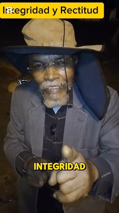 Integridad y Rectitud - YouTube