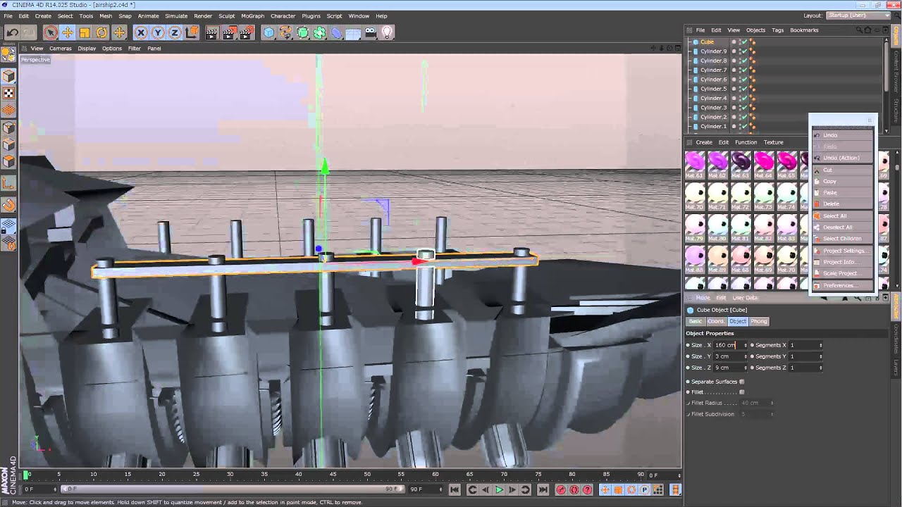 Free cinema 4d models - rekamoon