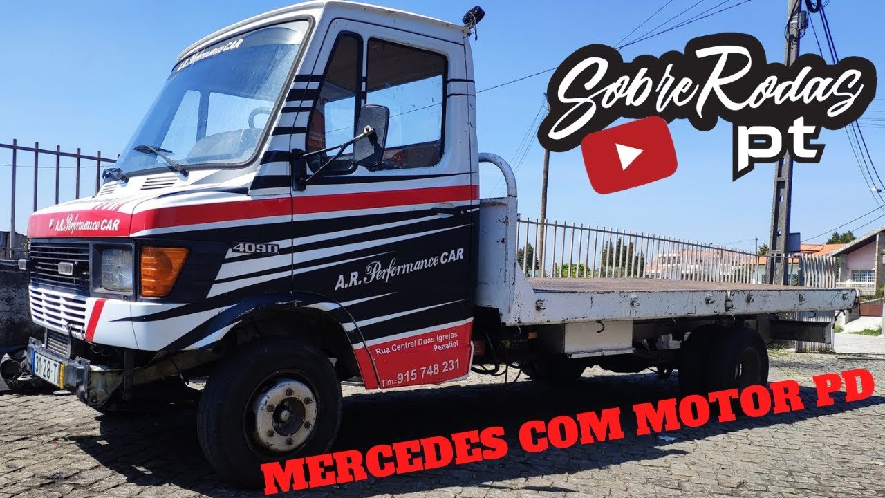 Quando pensas que já viste tudo... Mercedes 409d com motor PD!!! - YouTube