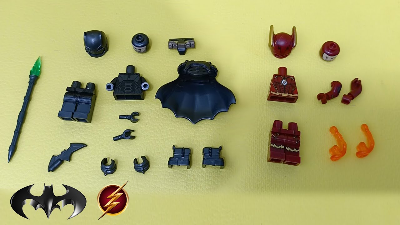 Lego Batman Armored Suit and The Flash | DC Universe | Lego Unofficial ...