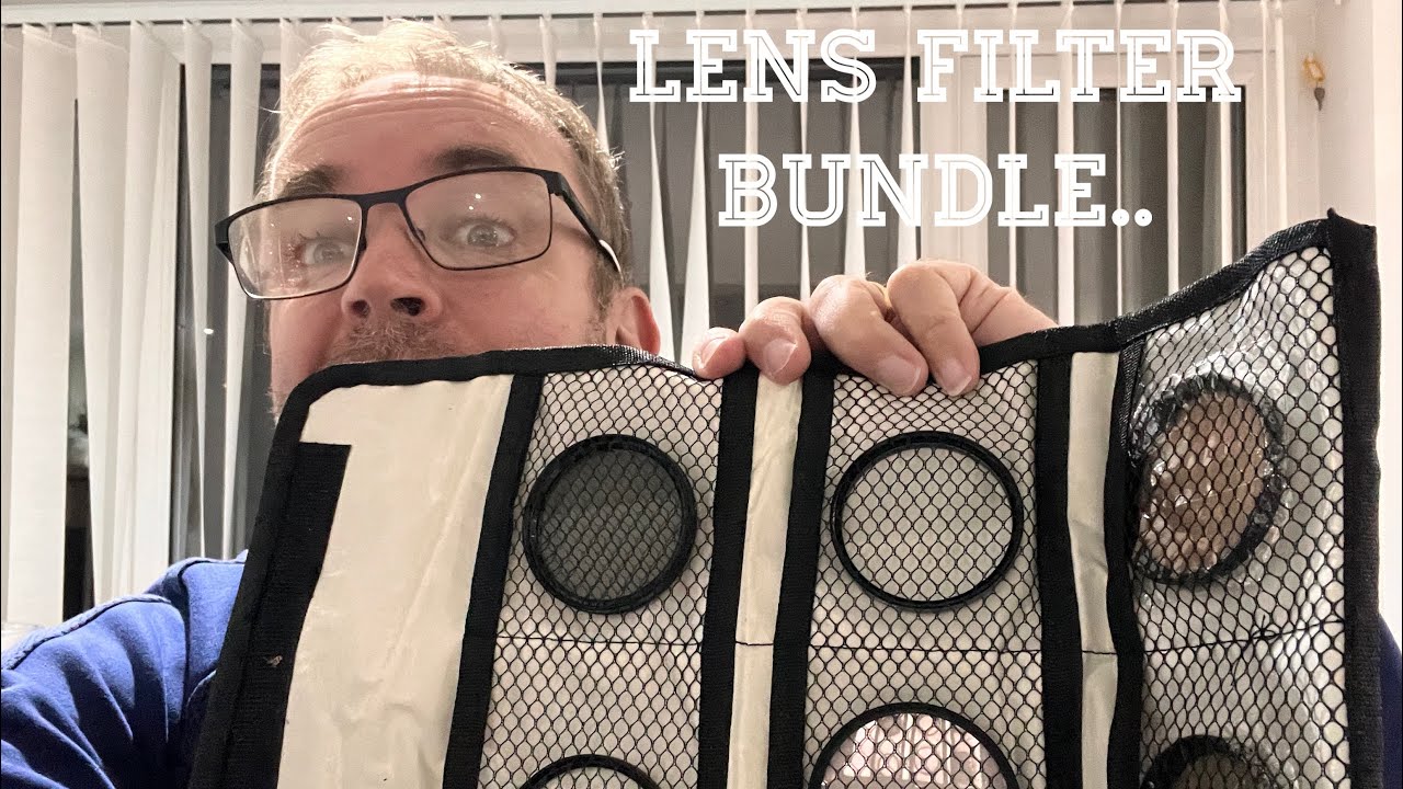 Some Opteka Lens Filters and a Manfrotto Camera Bag. - YouTube