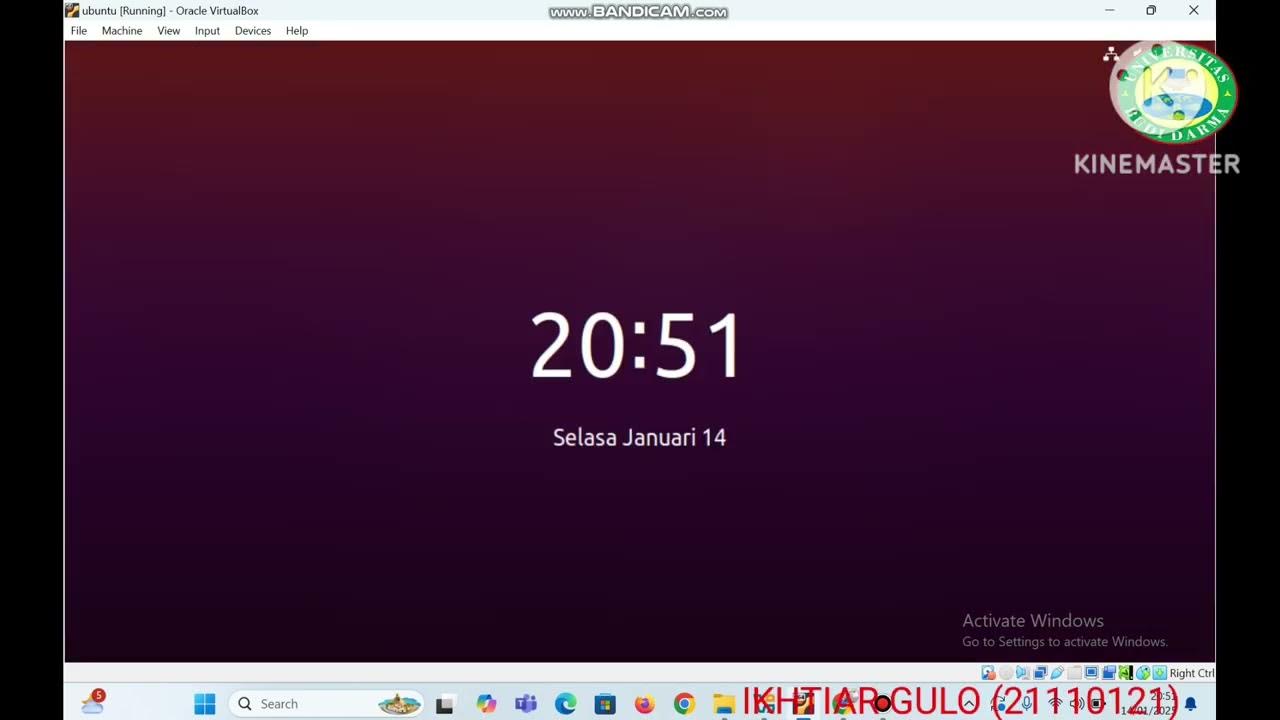 Pemograman Shell tentang penginputan data - YouTube