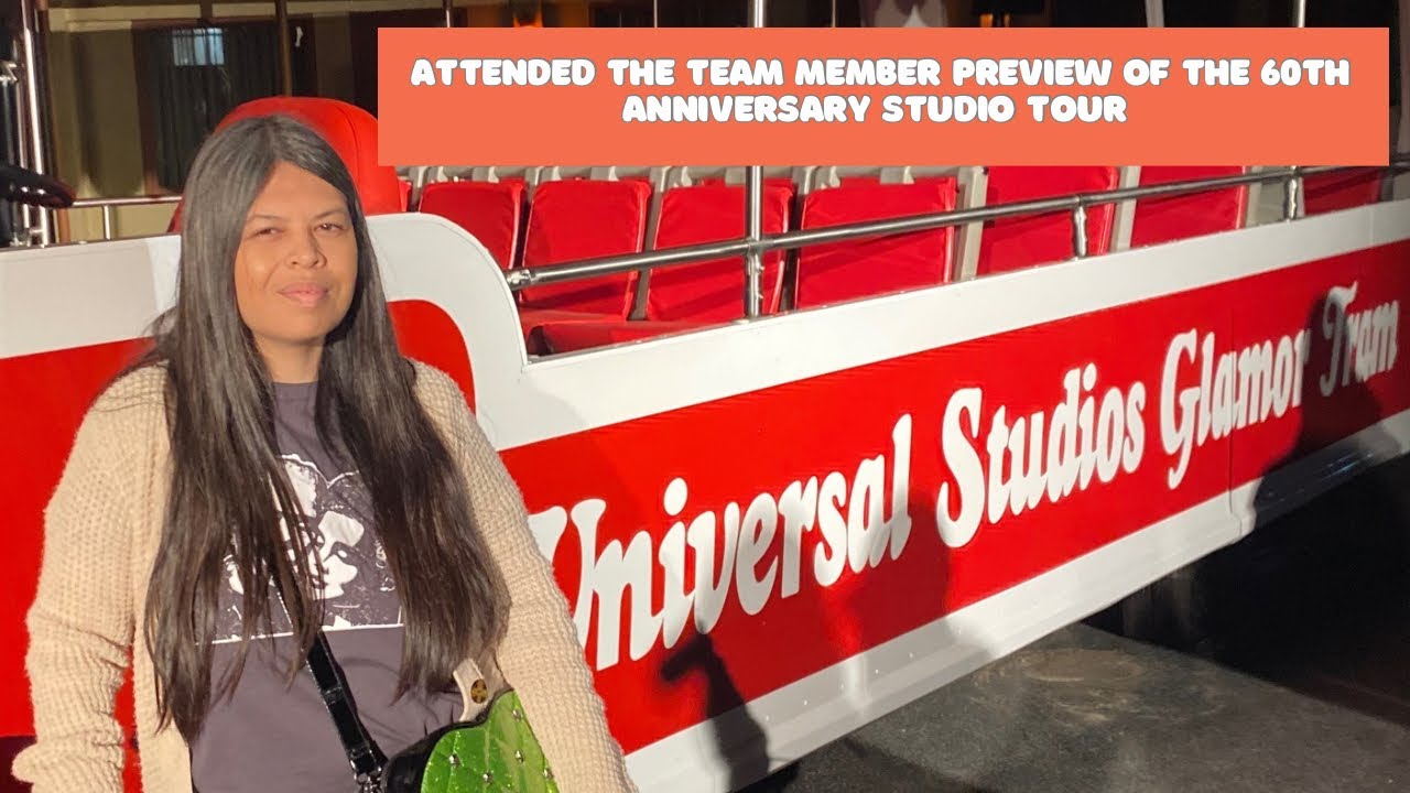 Got to attend a team member preview of the 60th Anniversary Studio Tour ...