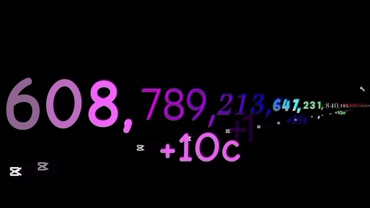 Numbers 0 to 1 Decillion with sounds effects (10/10) 1 Decillion Final ...
