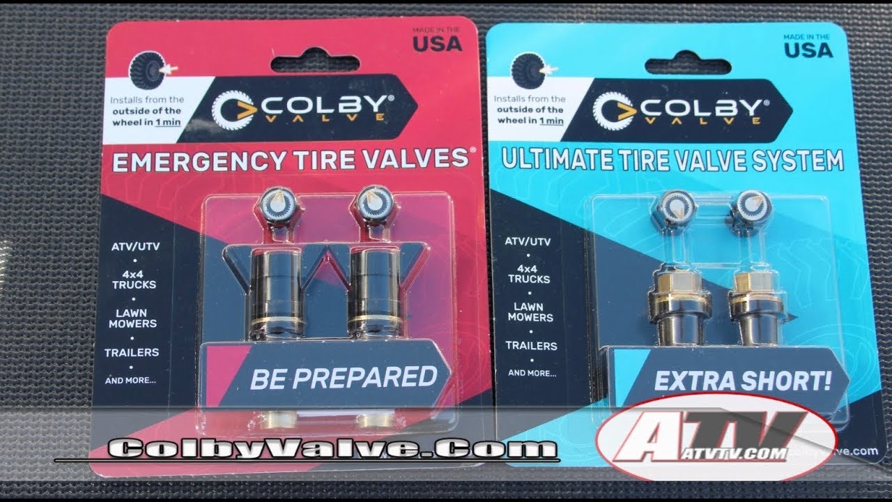 ATV Television Product Review - Colby Valve Systems for Tires - YouTube