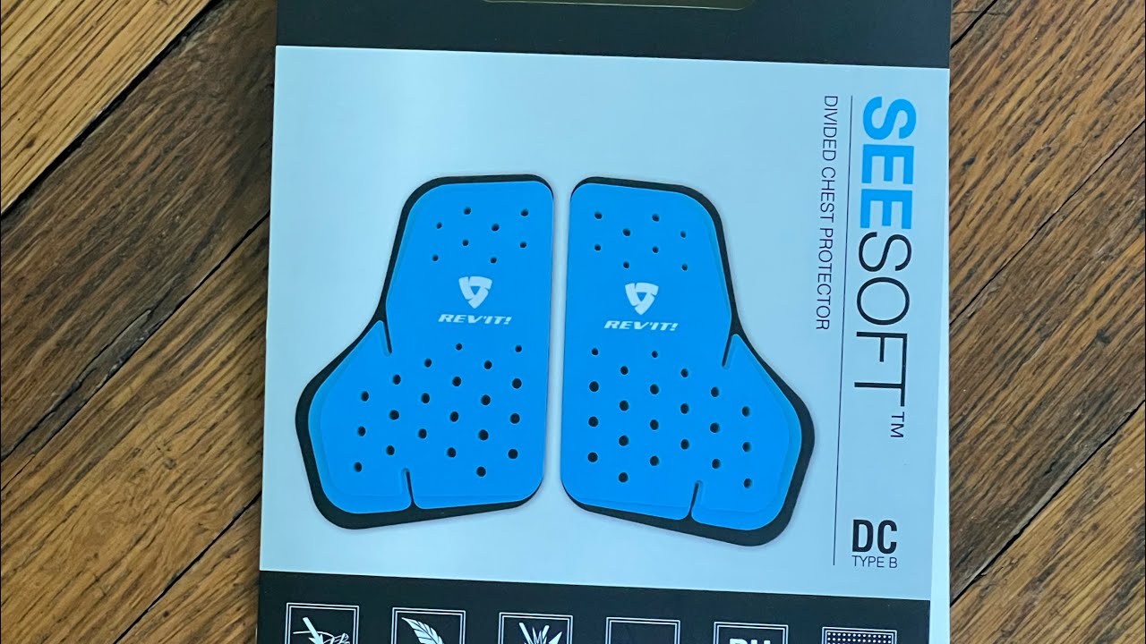 How to Install Rev’It SeeSoft Divided Chest Protectors into Rev’It Sand ...