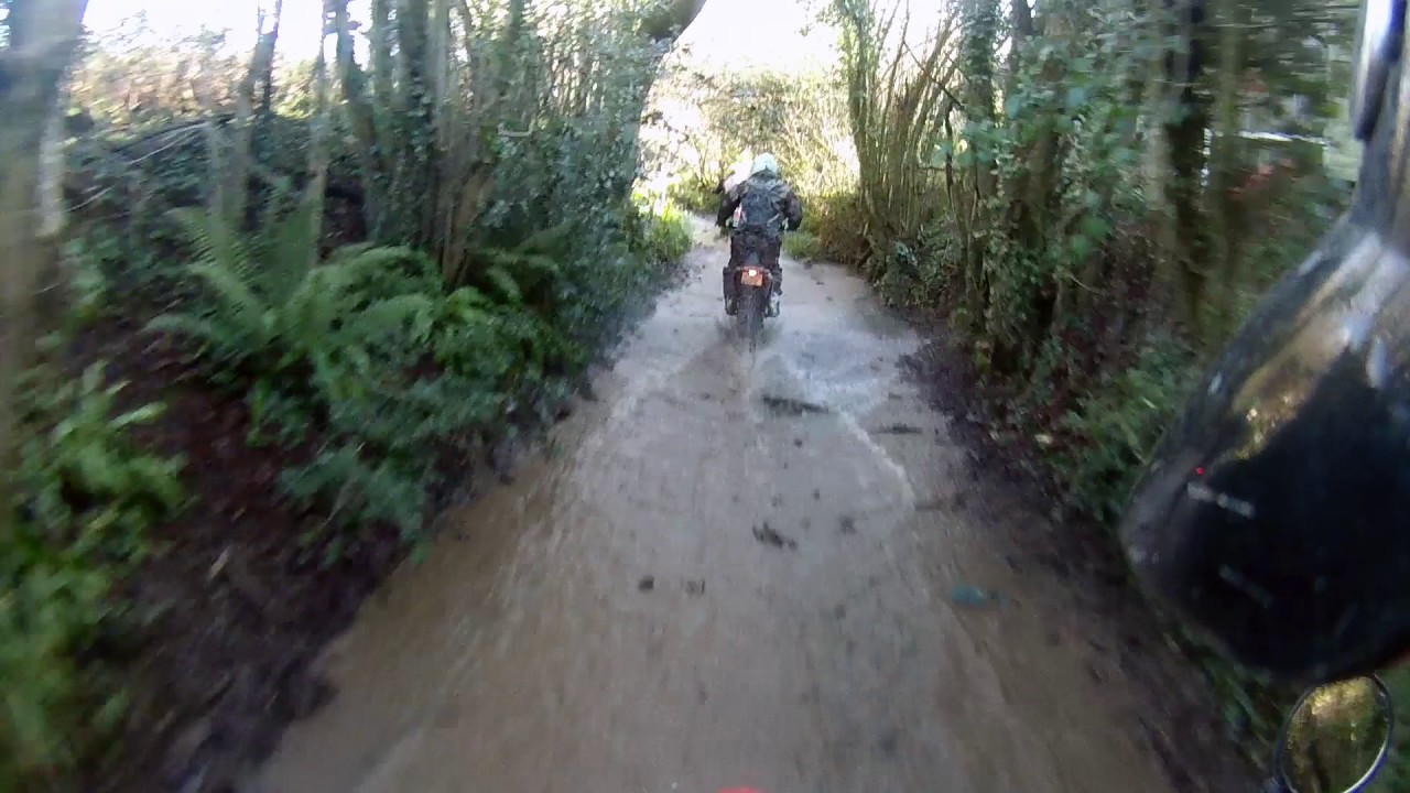 Fording the River Winniford at North Chideock in Dorset - YouTube
