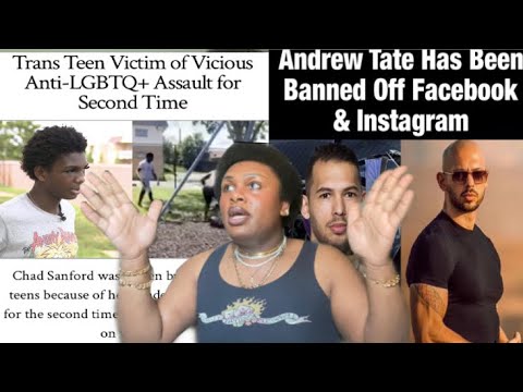 LGBT TEEN CHAD SANFORD JUMPED & ANDREW TATE BANNED OFF SOCIAL MEDIA ...