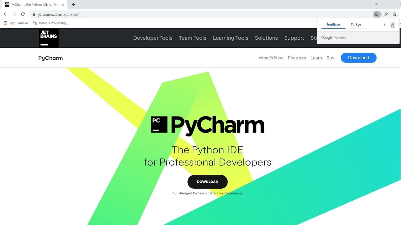 Pycharm Program Kurulumu - Python - YouTube