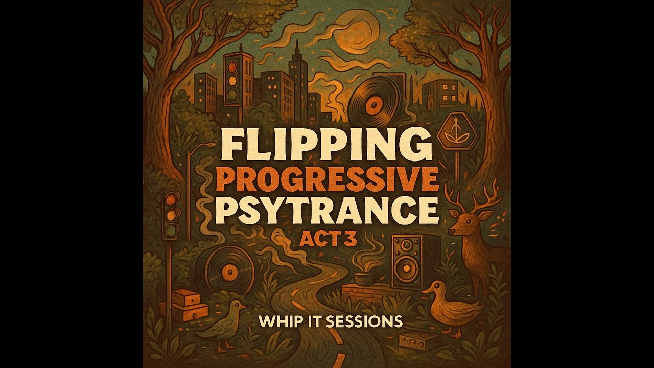 Flipping Progressive Psytrance Act 3 🎧 July 2025 🚀 136 BPM ️ Whip It ...