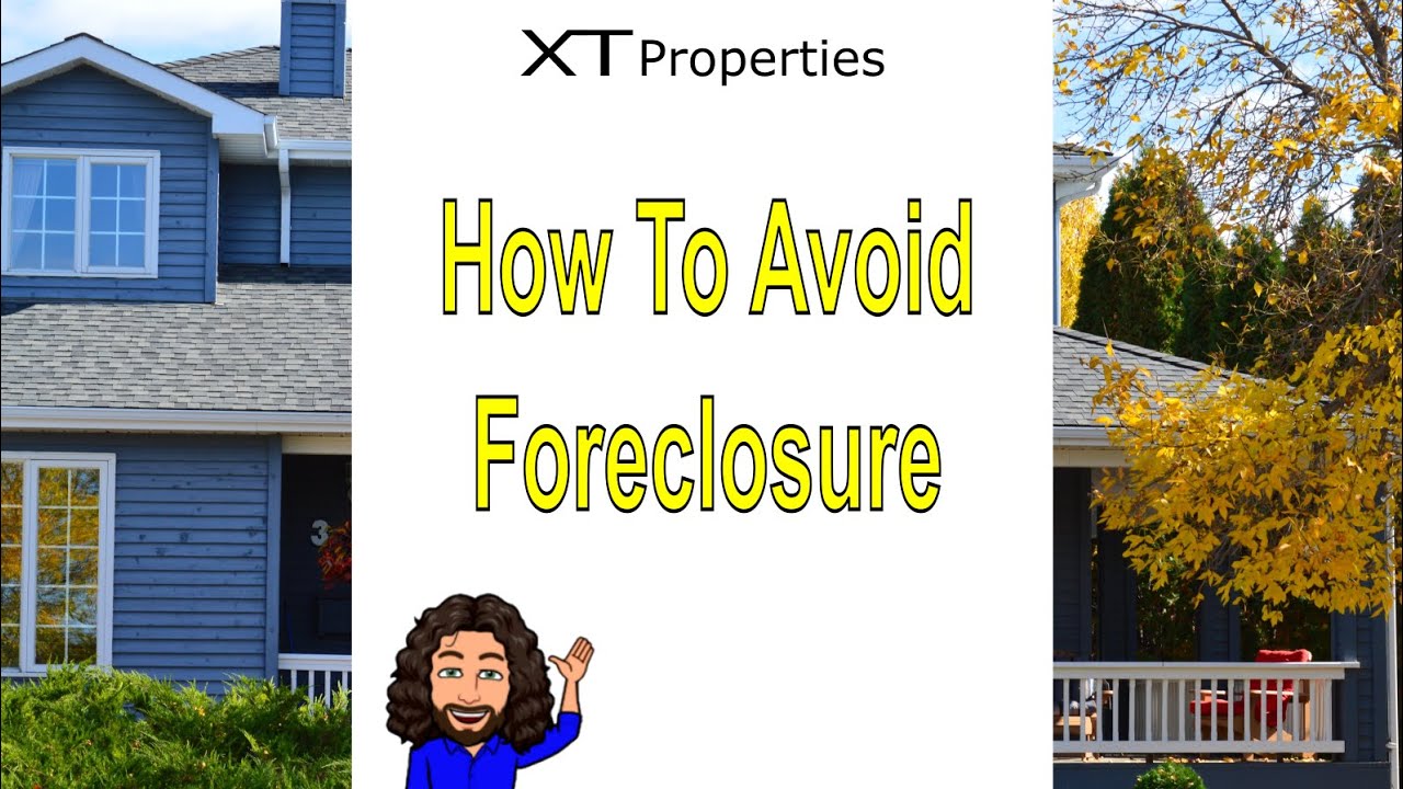 How to Avoid Foreclosure - YouTube