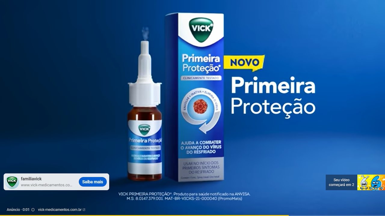 Vick Primeira Proteção | O novo jeito de combater o avanço do vírus do ...