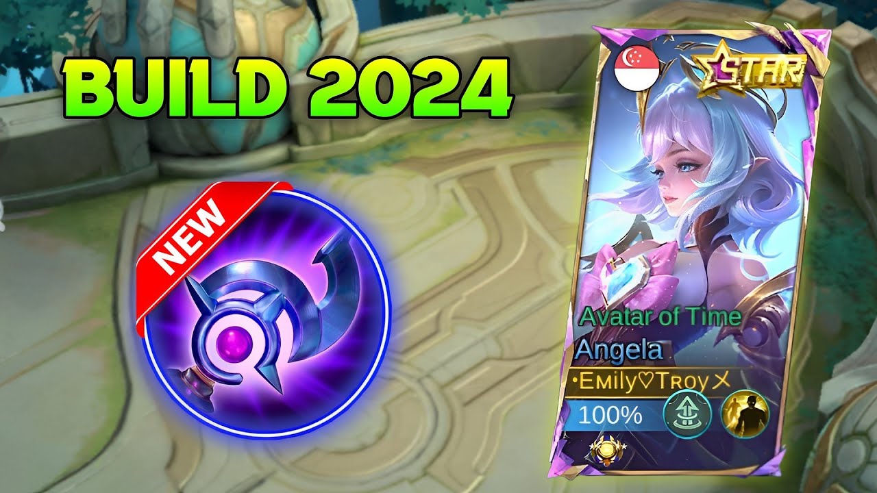 I FOUND THE BEST ANGELA BUILD FOR SOLO RANK UP 2024😱(!!must try ...