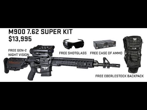M900 7.62 Novo fuzil americano. Conseguiria escapar de um tiro? - YouTube