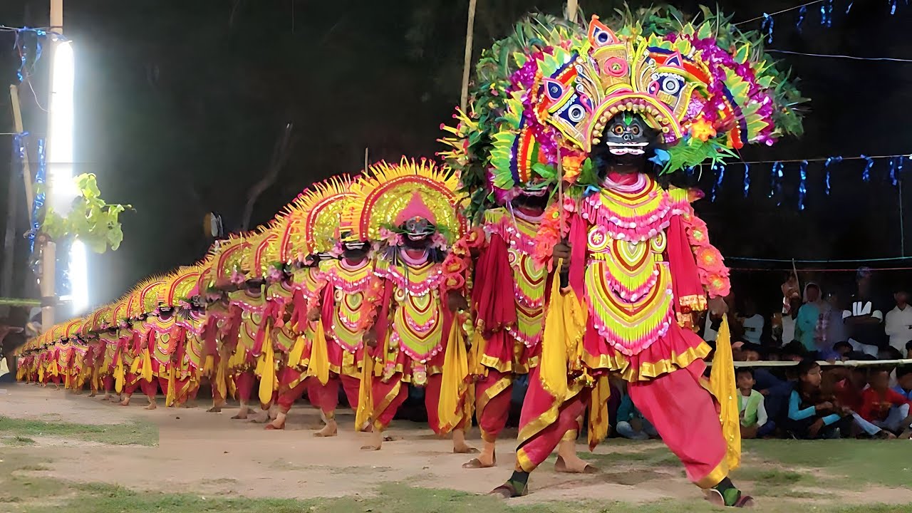 ধুলা উড়া অসুর নাচ|Chou Nach|Shyanchand Mahato Chou Nach|Chounach ...