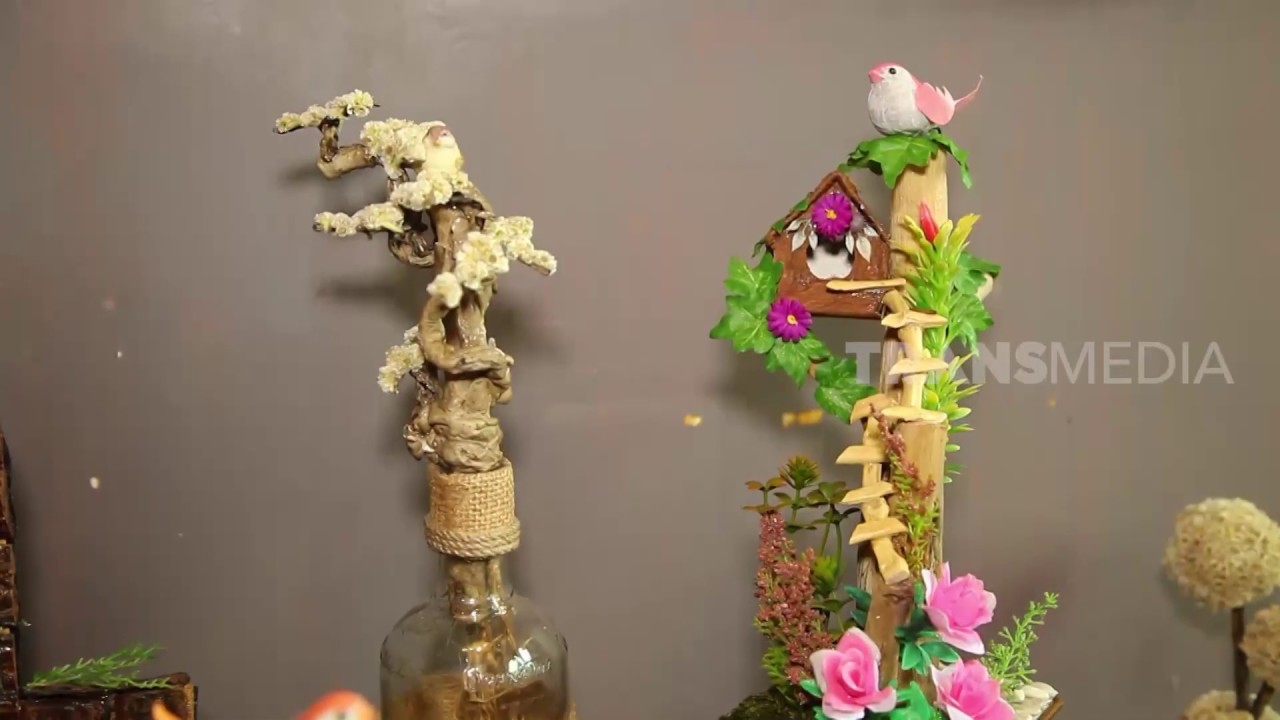 Menyulap RANTING POHON Jadi Hiasan Keren | RAGAM INDONESIA (19/06/20 ...