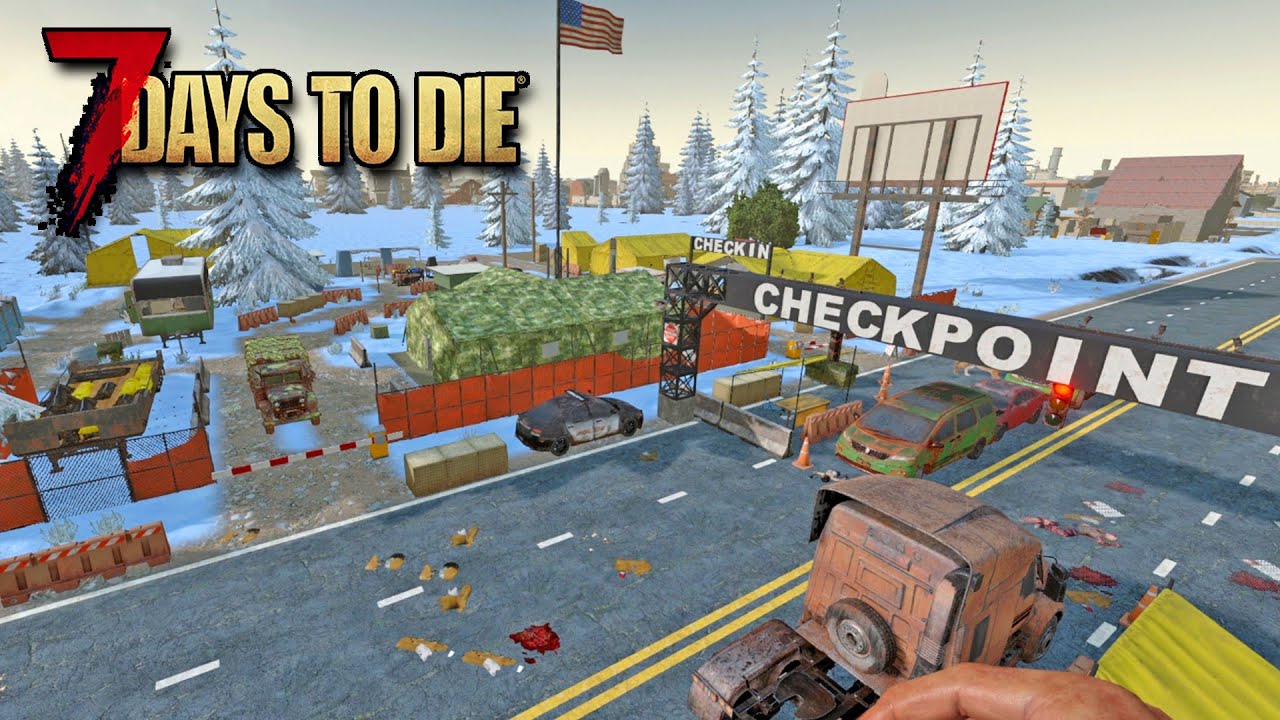 NDC Checkpoint a Missão | 7 Days To Die Alpha 21 | S03E58 - YouTube