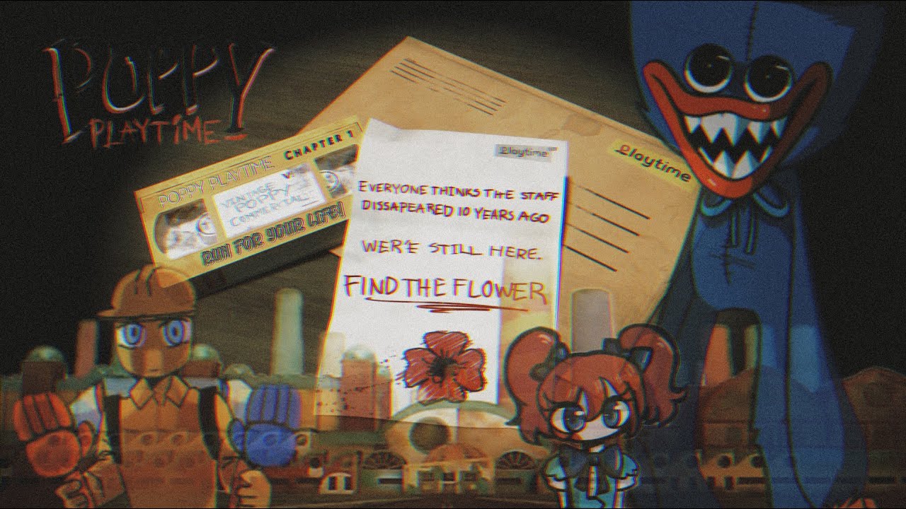 Poppy Playtime: PS5 Chapter 1_Run For Your Life! - YouTube