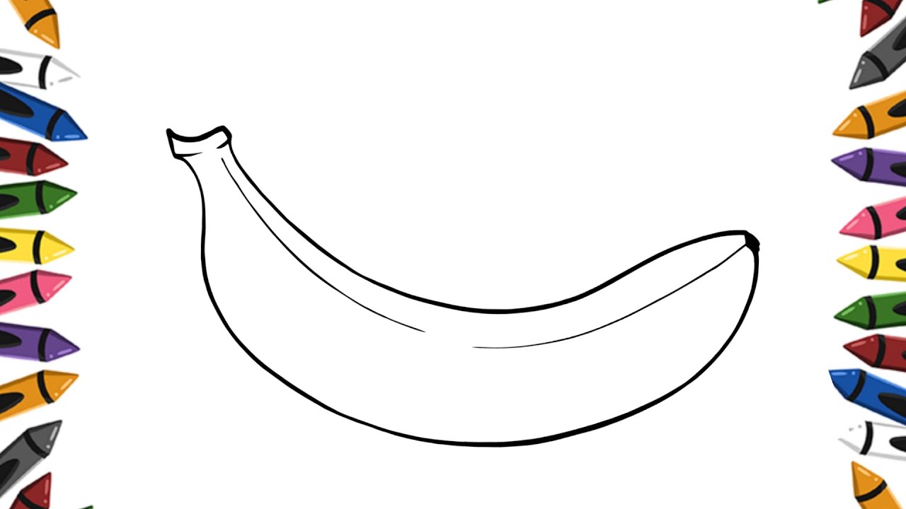 COLORING BANANAS WITH COLORS | Faarf d'Bananen mat helle Faarwen ...