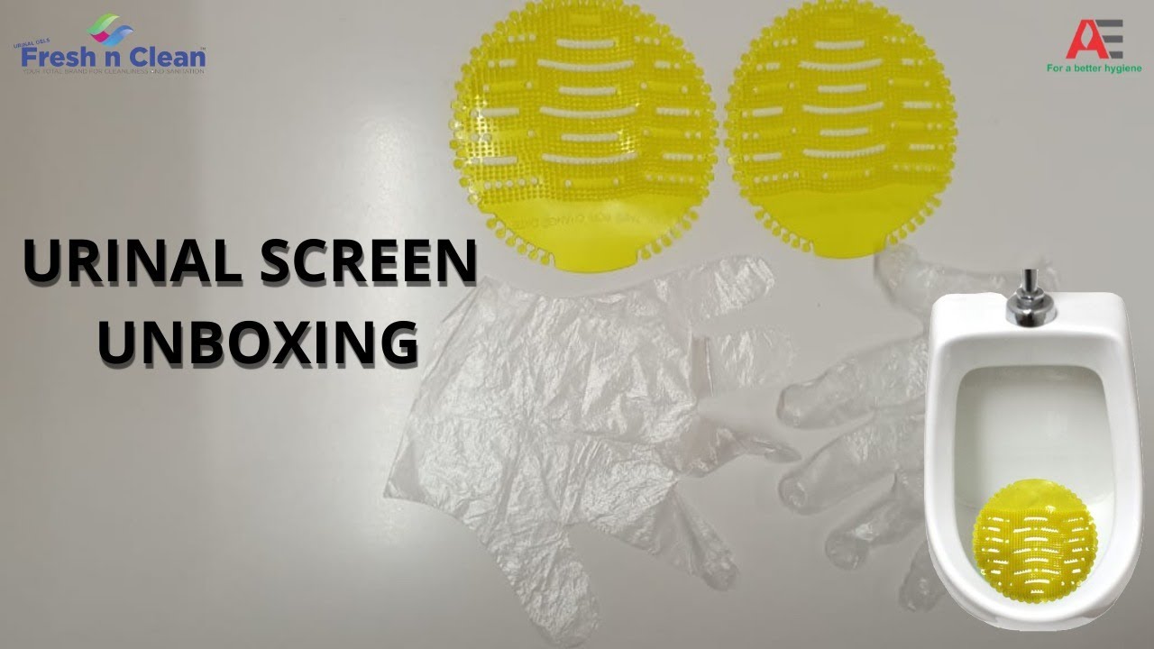 Urinal Screen Unboxing 10 Pieces Keep Your Restroom Fresh N Clean Urinal Screen Unboxing 10 Pieces Keep Your Restroom Fresh N Clean