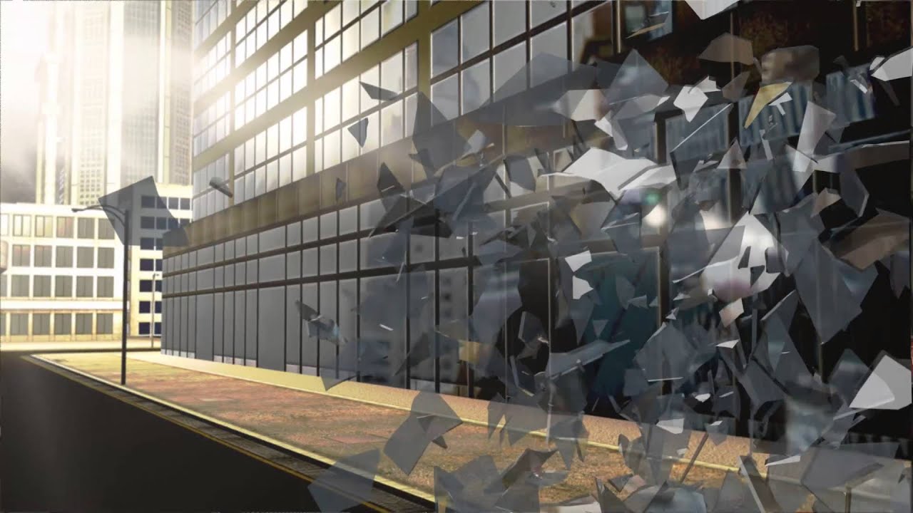 After FX Broken Glass using Element 3D! - YouTube